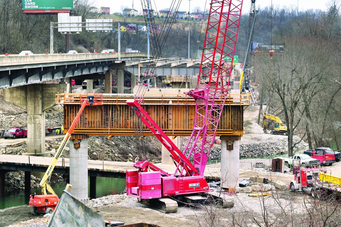 Sections of Fulton Bridge removed for I-70 project | News, Sports, Jobs ...